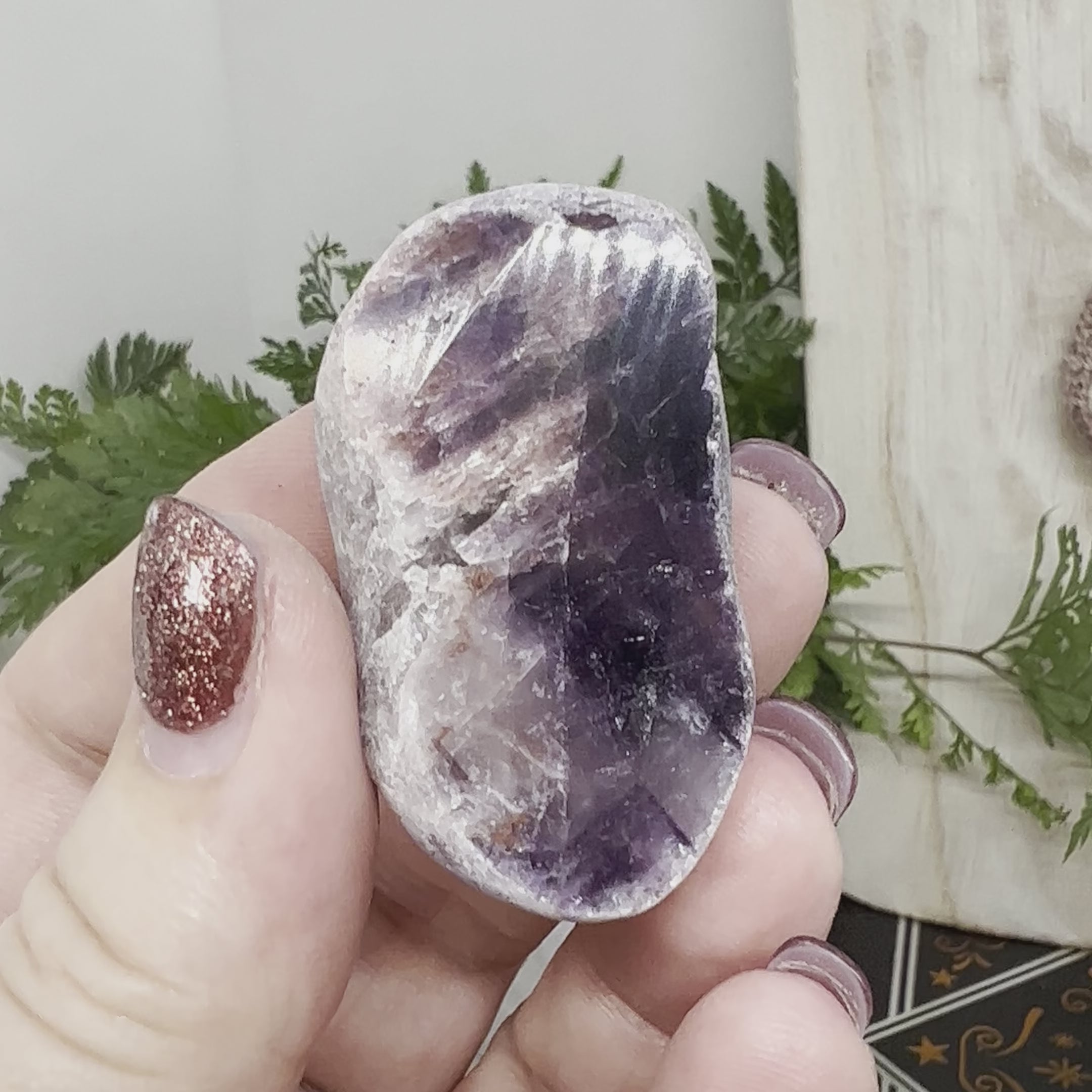 Seer Stone / Scrying Stone - AMETHYST – Earth Energy
